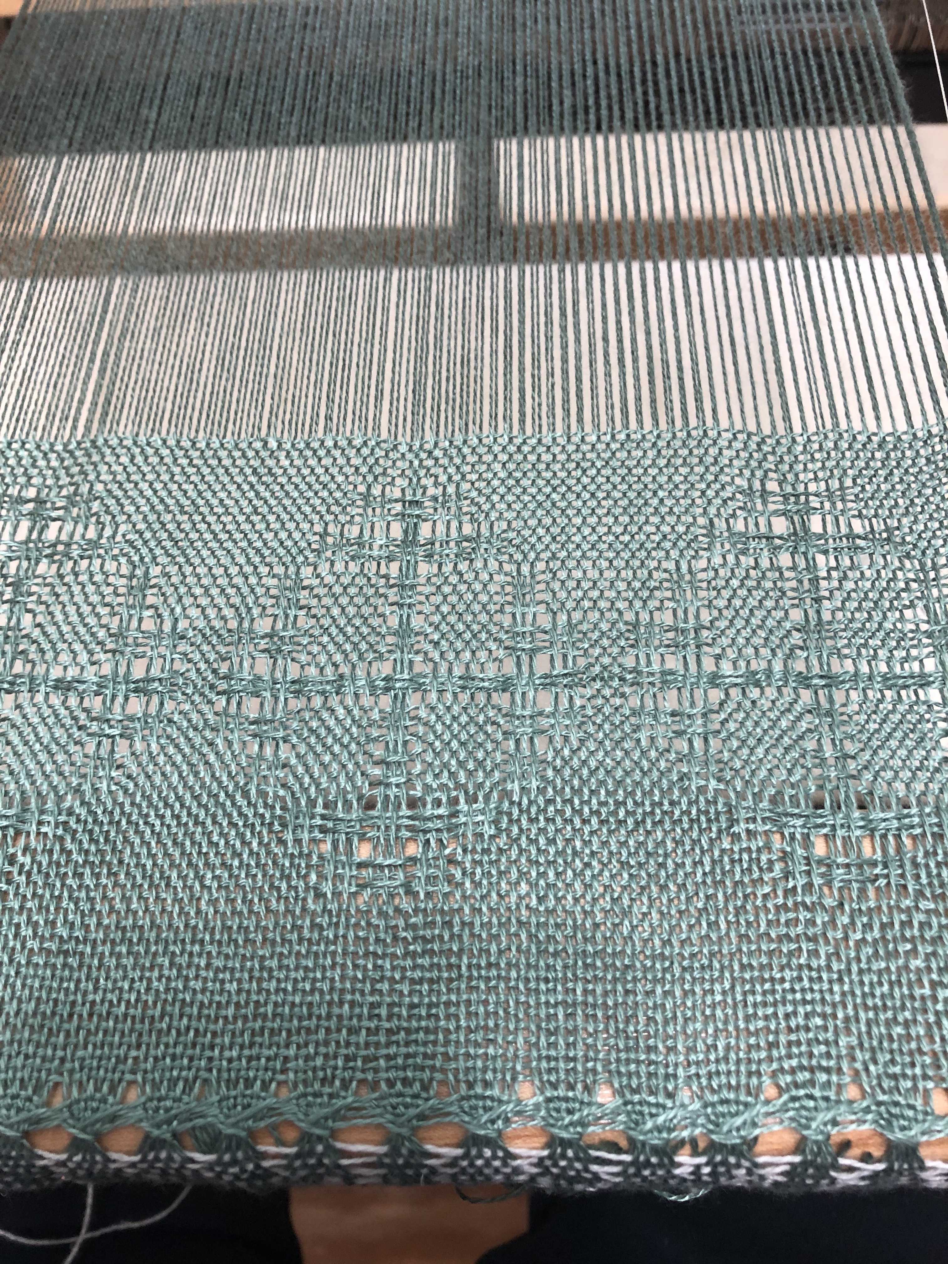 On the Loom Huck Lace and more – Barb-e Designs